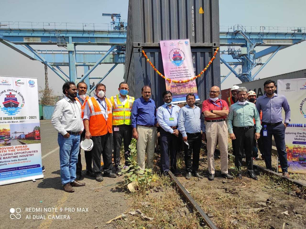 Successful trial run of Double Stacked Dwarf Container Train to JN Port ...