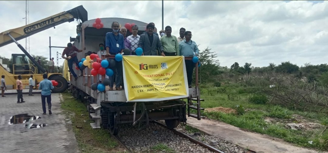 CONCOR launches intermodal reefer service from JNPT - India Shipping News