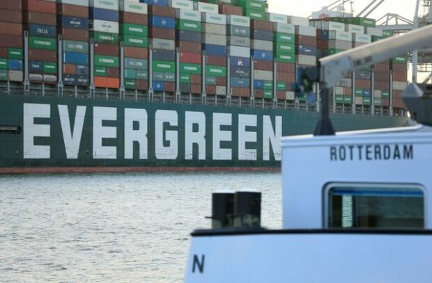 Ever Given that blocked Suez Canal finally reaches Rotterdam - India ...