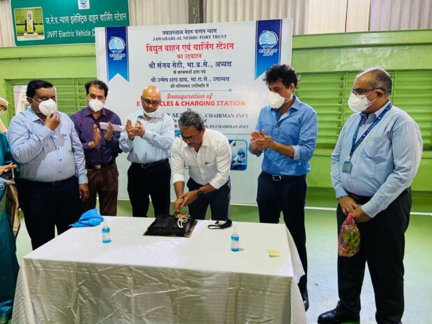 JNPT inducts 9 Electric vehicles towards Green Port initiative - India ...