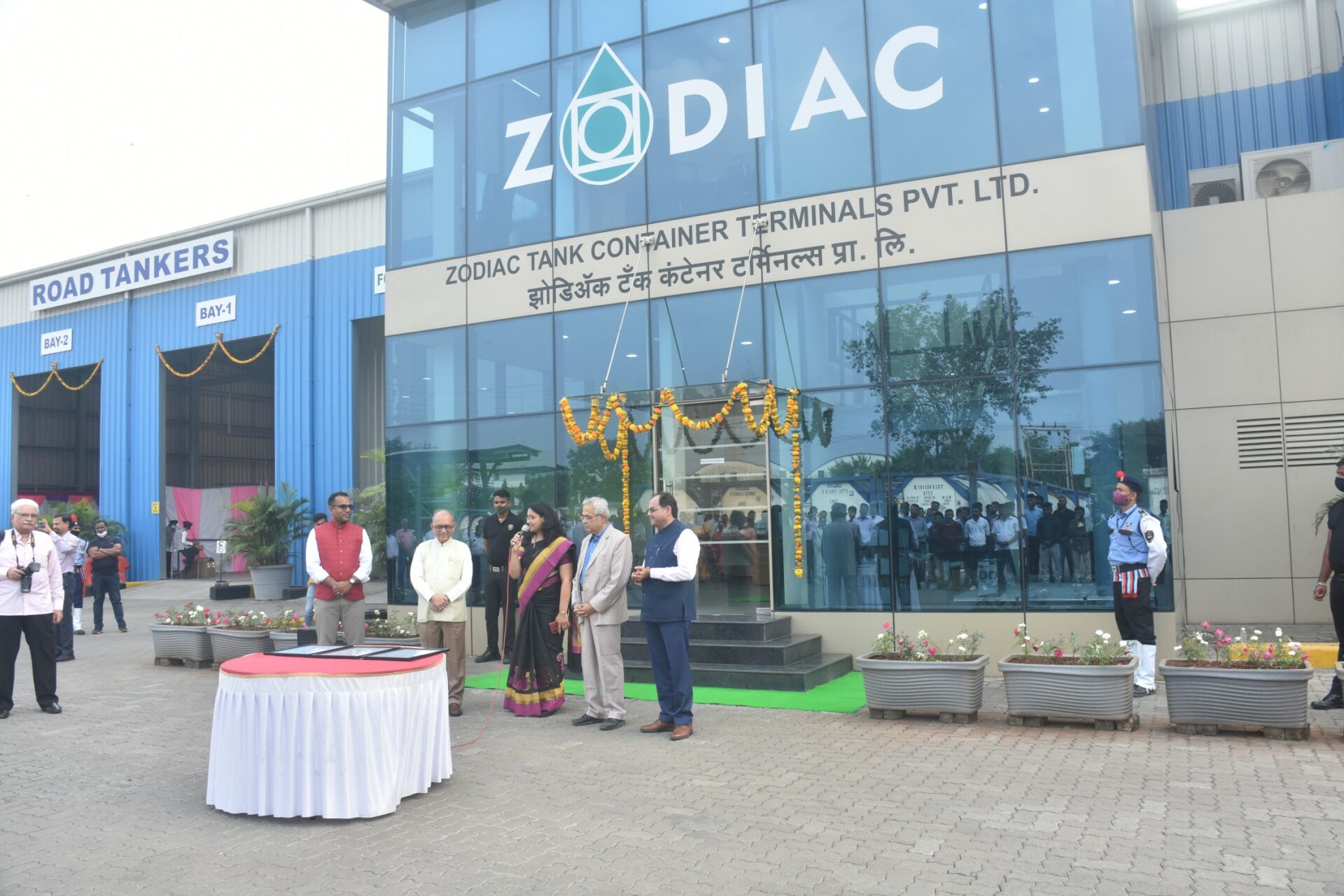 Zodiac Tank Container Terminals gets Certified with ISO 9001:2015, ISO ...