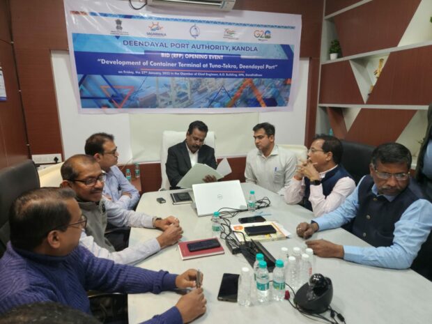 Hindustan Infralog Pvt. Ltd. (DP World) emerged as the highest bidder ...