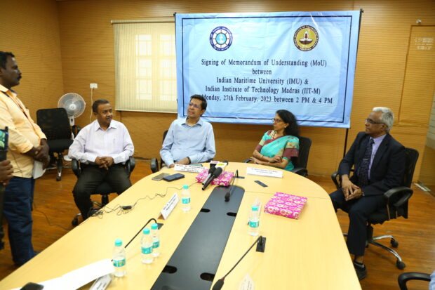 IMU & IIT Madras signs MoU - India Shipping News