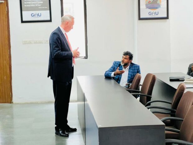 Gujarat Maritime University (GMU) hosts distinguished Belgian Diplomats ...