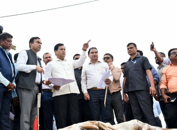 Sarbananda Sonowal reviews progress of India’s first International MMLP ...