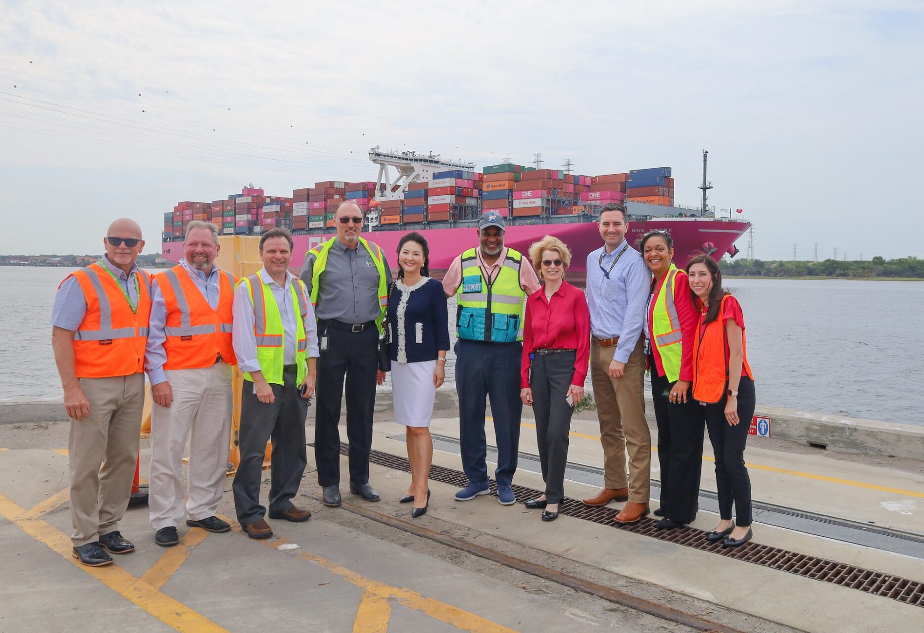 JAXPORT welcomes largest container ship ever to call Jacksonville ...