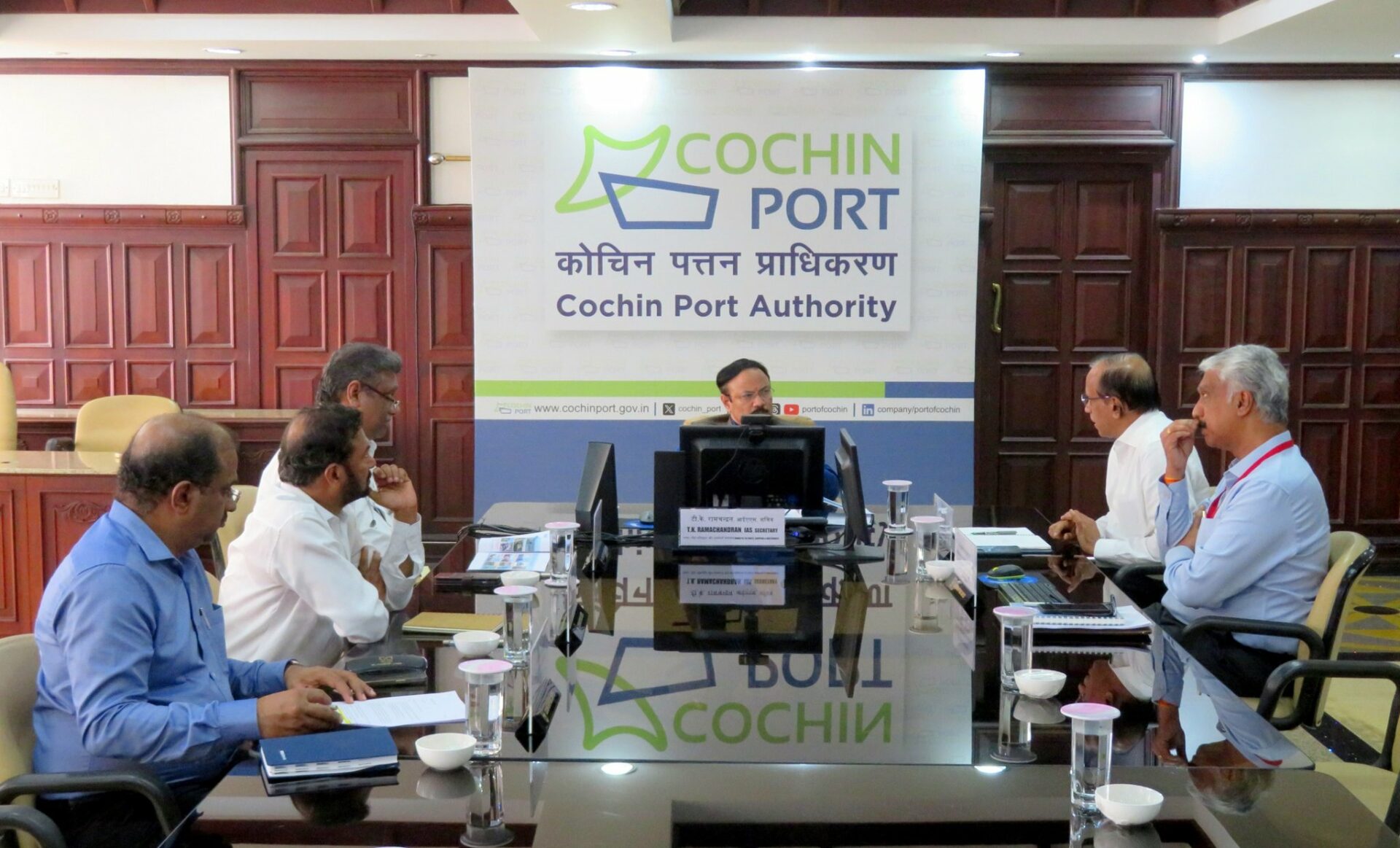 Shipping Secretary inaugurates HSE Conclave hosted by Cochin Shipyard ...