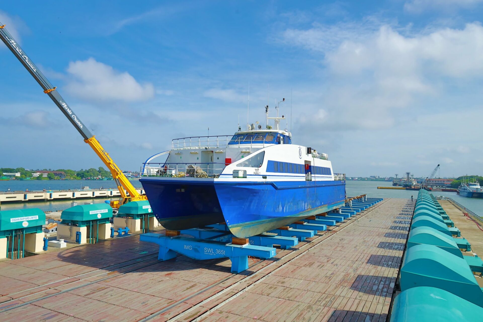 Cochin Shipyard commences commerical operations at its International ...