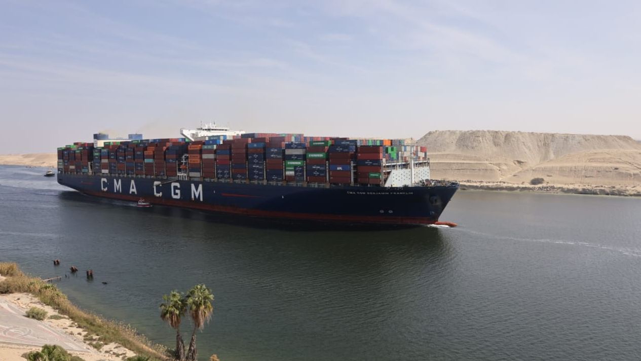 CMA CGM Benjamin Franklin becomes first ultra-large container ship in 2 ...
