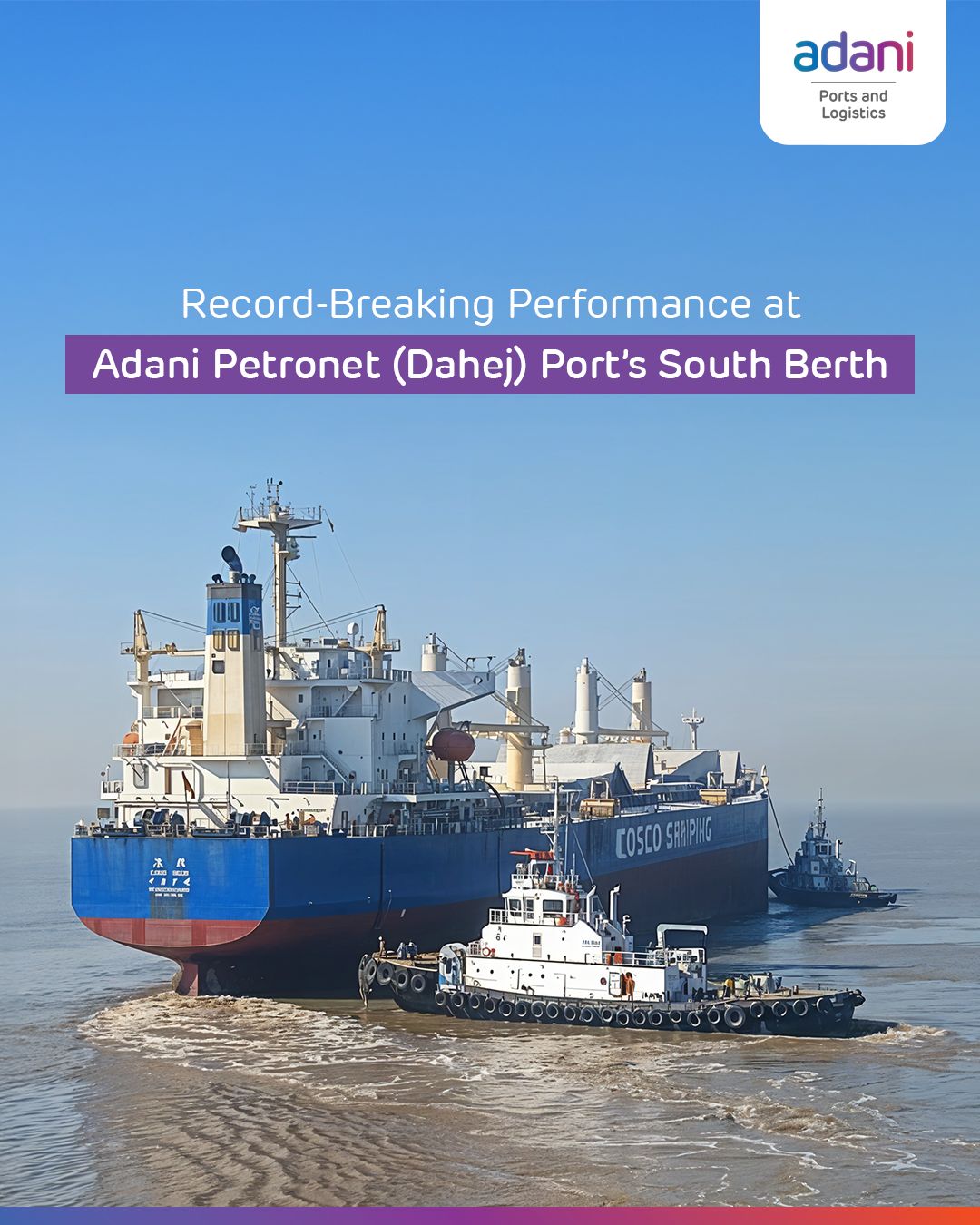 MV Kang Shun achieves record limestone discharge at Adani Petronet ...
