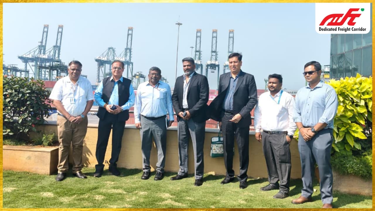 DFCCIL Director Reviews Connectivity and Operational Synergy at JNPT ...