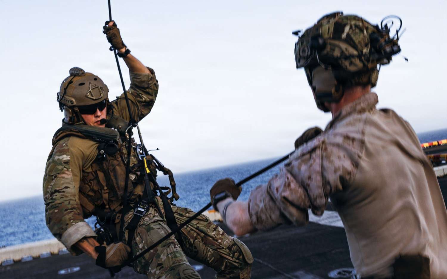 US forces shoot down two Iranian attack drones in Strait of Hormuz amid ...
